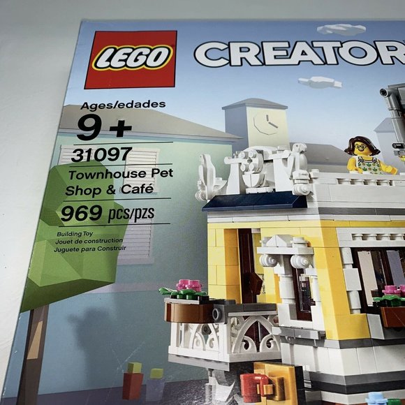 Lego | Toys | Lego Creator 397 Townhouse Pet Shop Cafe 969 Pieces 3 In ...